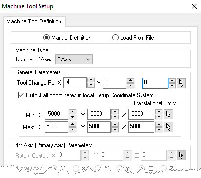 VisualCAM FAQs > Post-Processing > How to: Add a Tool Change Point